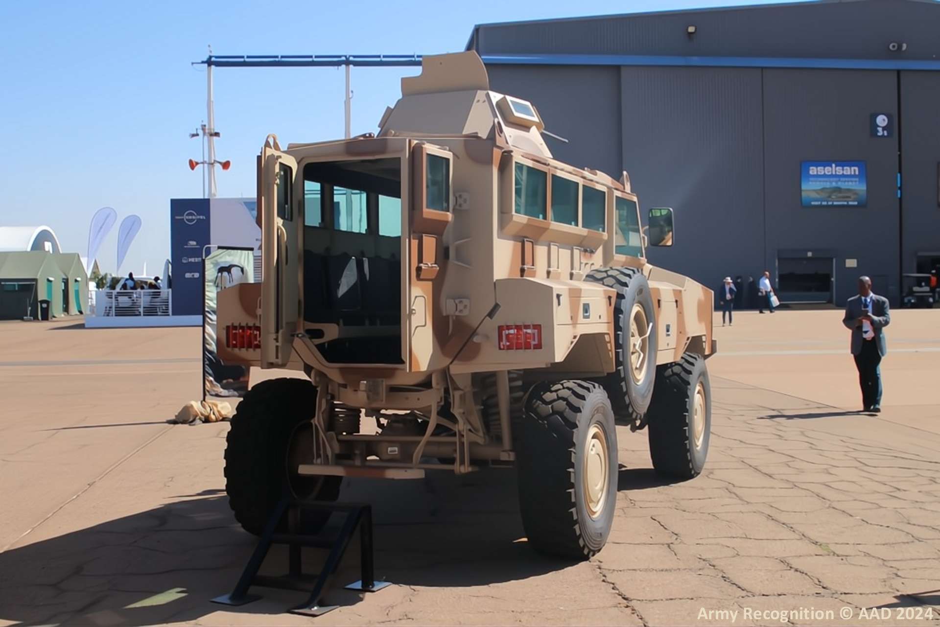 South African Twiga introduces Nkwe 4x4 MRAP with NATO Level 2 protection for counter-insurgency ...